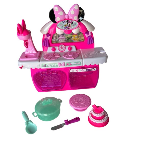Disney | Toys | Disney Minnie Mouse Kitchen Countertop Size Pretend ...